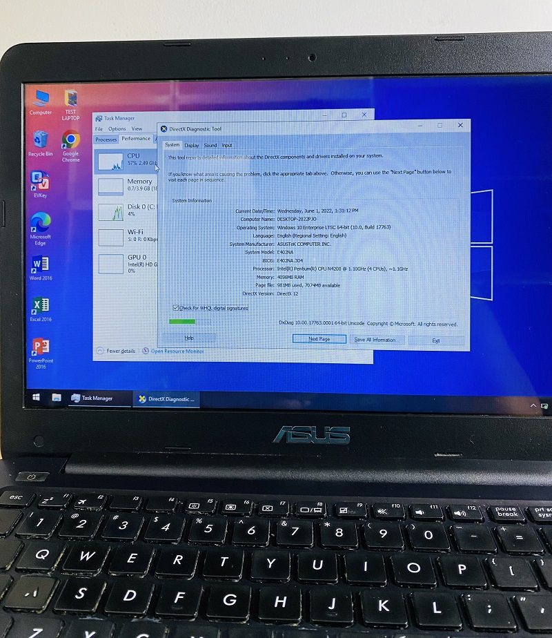Bán laptop ASUS e402NA cũ giá rẻ tại Hà Nội
